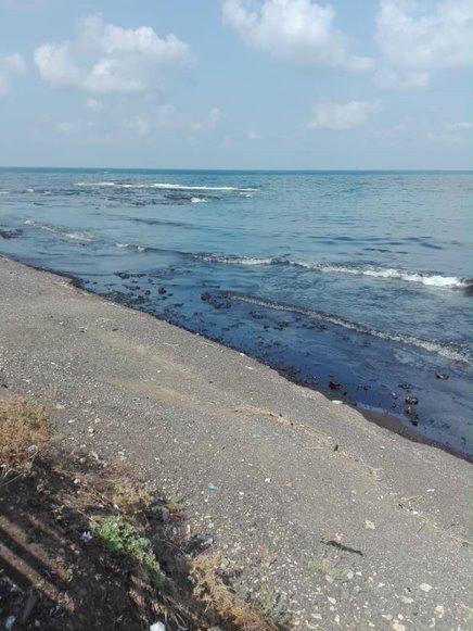 Incident involving a fuel leakage into the Mediterranean Sea from the ...